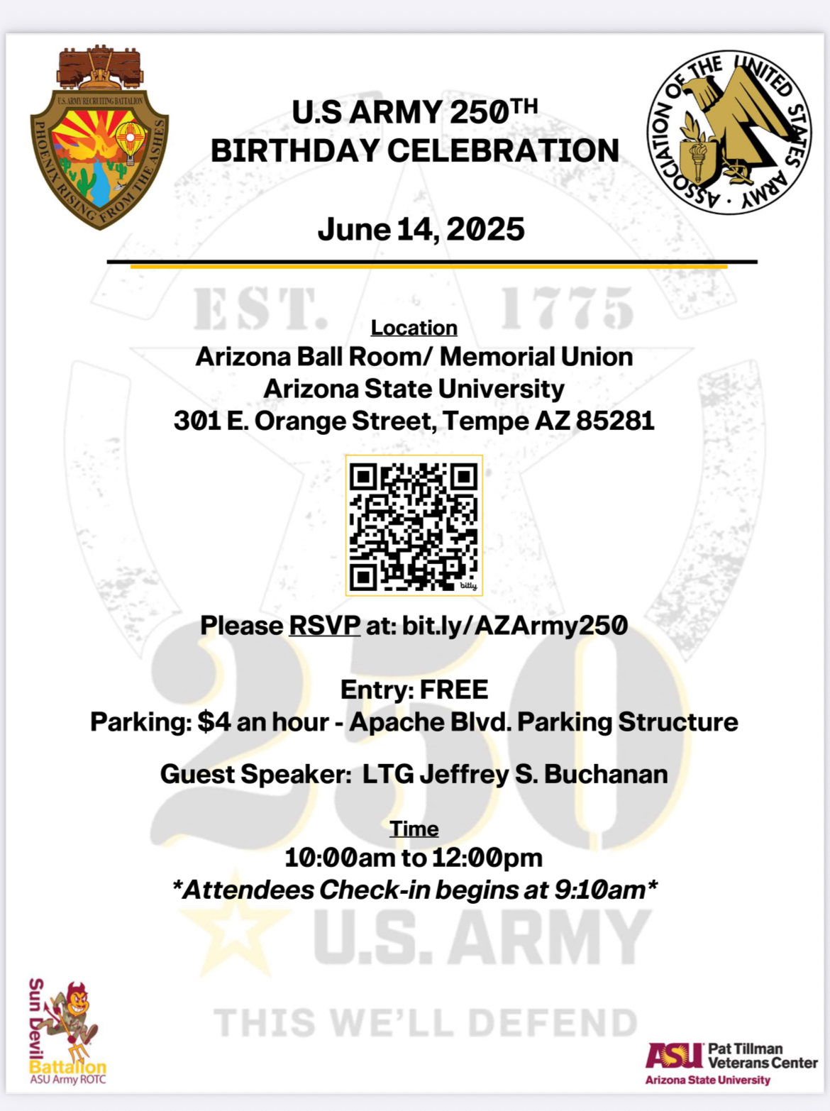 Army 250th Birthday Celebration - AZ Veterans