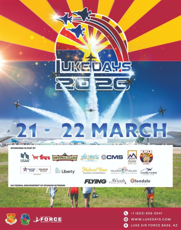 Luke Days 2026 - Air Show - AZ Veterans